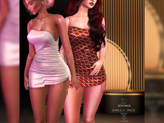 Second Life Marketplace - SENTINUS - Marcela Dress DEMO