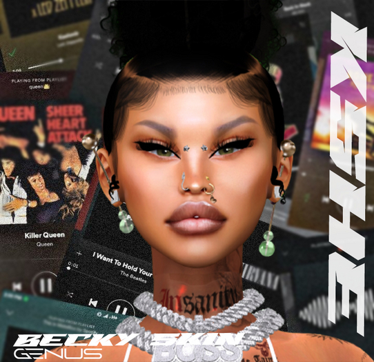 Second Life Marketplace - KSHE/ BECKY SKIN BOM