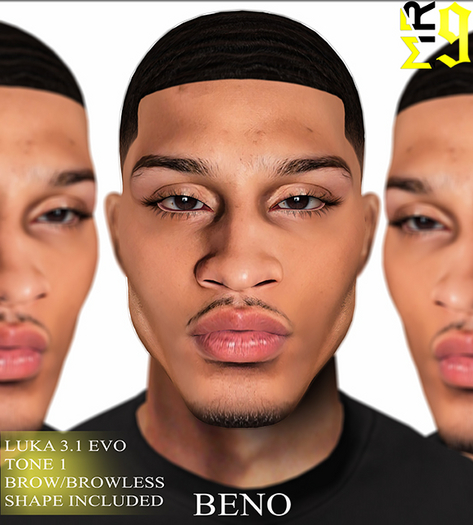 Second Life Marketplace - Beno Skin Tone 1 (EVO)