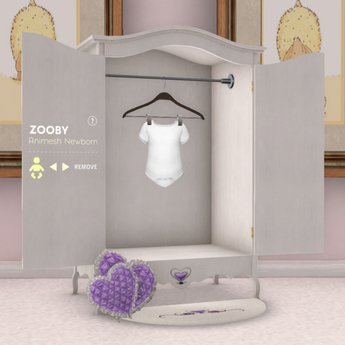 Second Life Marketplace - PURPLE HEARTS - Scripted Zooby Animesh ...