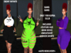 Second Life Marketplace - {EI}EBONY INFINITE-gang gang{FATPACK}