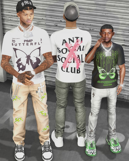 Second Life Marketplace - "Oversized T" Legacy Fatpack