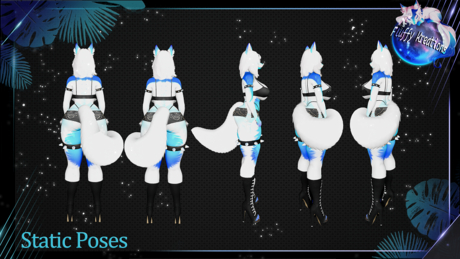 Second Life Marketplace - FK* Wolf Tail ☾☾Bento & Animesh☽☽