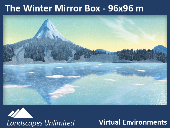 Second Life Marketplace - THE MIRROR BOX 2.0 WINTER - 96x96m