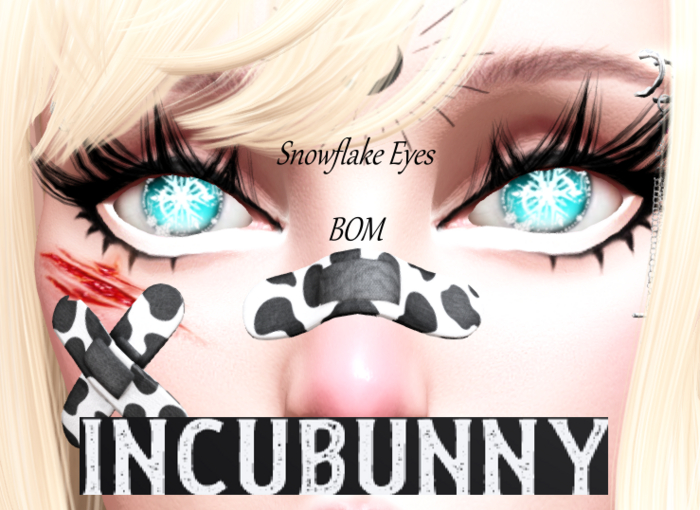 Second Life Marketplace - Incubunny - Snowflake Eyes BOM
