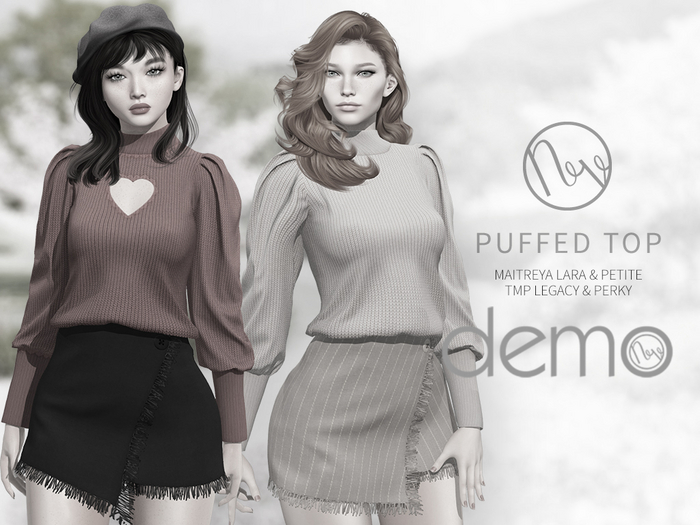 Second Life Marketplace - neve demo - puffed all sets