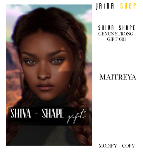 Second Life Marketplace - JS - Shiva Shape GENUS Strong 001 GIFT