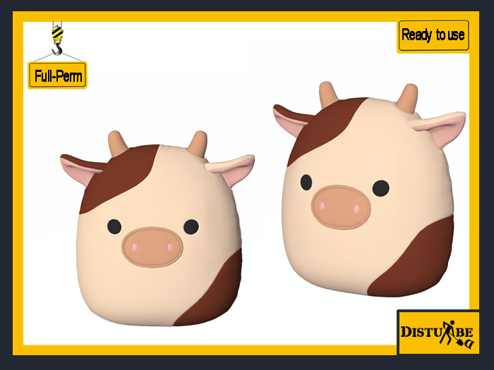 Second Life Marketplace - ::DisturbeD:: * PROMO * Cocoa the Chubby Cow ...