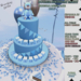 Second Life Marketplace - {Boujee Baby} Mesh Blue Baby Bear Cake Only ...