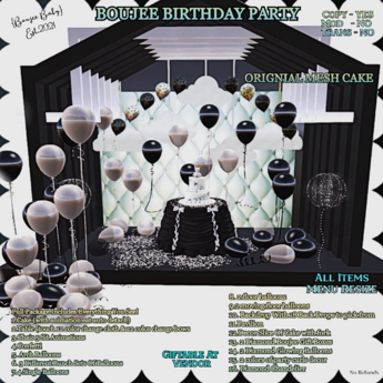 Second Life Marketplace - {Boujee Baby} Mesh Blue Baby Bear Cake Only ...
