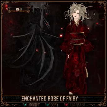 Second Life Marketplace - =^.^= Curious Kitties - Enchanted Robe of ...