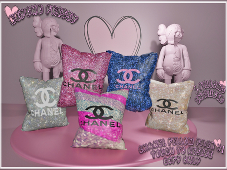 Second Life Marketplace - //BP Chanel Throw Pillows
