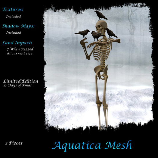 Second Life Marketplace - Aquatica Mesh - 12 Days of Xmas - 04 Damn ...