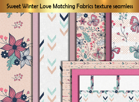 Second Life Marketplace - FatPack Holly Winterfest Matching Fabrics ...