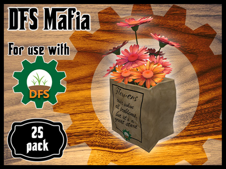 Second Life Marketplace - [25] DFS Flowers - Daisy Basket