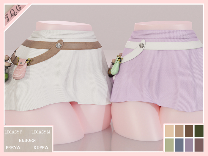 Second Life Marketplace - T.Q.C Whimsy Skirt {Alternatives}