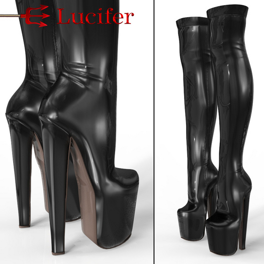 Second Life Marketplace - Black Boots