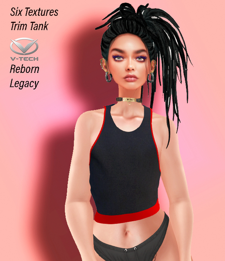 Second Life Marketplace - SiK Trim Tank Six Textures - Reborn Legacy V ...