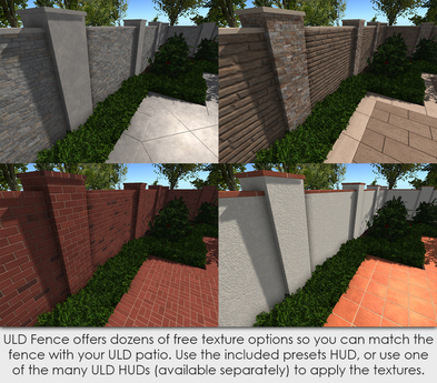 Second Life Marketplace - [FREE GIFT!] ULD Fence - LITE