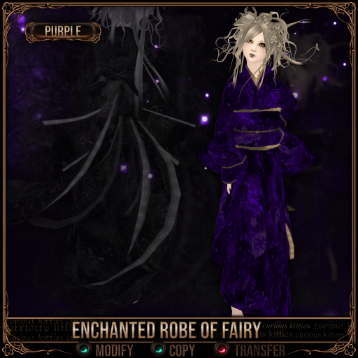Second Life Marketplace - =^.^= Curious Kitties - Enchanted Robe of ...