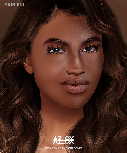 Second Life Marketplace - Azox . Skin 003 Female . Velour Tones