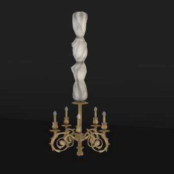 Second Life Marketplace - Meche Cozy Cottage Chandelier