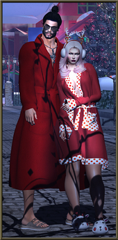Second Life Marketplace - **PHIA BANSA CHRISTMAS BATHROBE COMPLET OUTFIT**