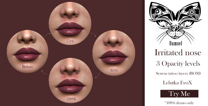 Second Life Marketplace - Damsel Irritated nose