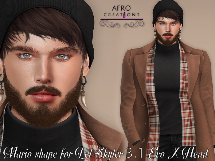 Second Life Marketplace - Mario Shape Lelutka Skyler 3.1 Evo X - Kario ...