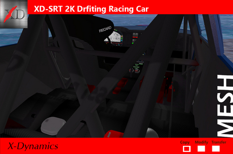Second Life Marketplace - XD-SRT 2K -Drifter - Paint Design 4 Boxed