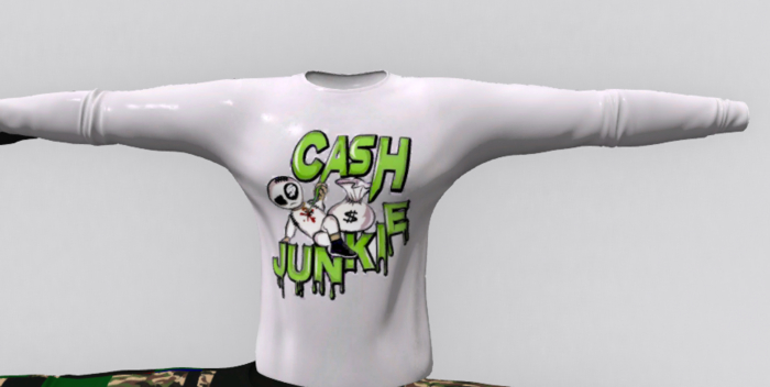 Second Life Marketplace - GUAPO\\ CASH JUNKIE SWEATER