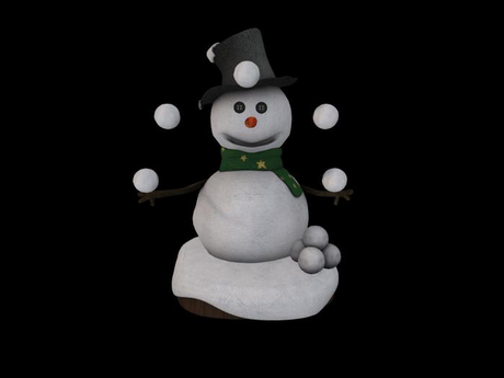 Second Life Marketplace - .:Bee Designs:.Snowman Gacha Snowman -Juggling