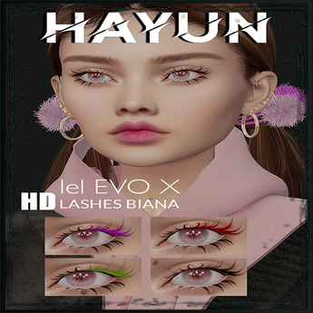Second Life Marketplace - Hayun Store - HD Lashes Biana EVOX