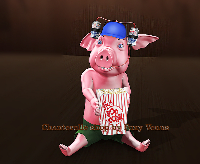Second Life Marketplace - 07-Mutresse - Sports Fan - Wacky Pigs