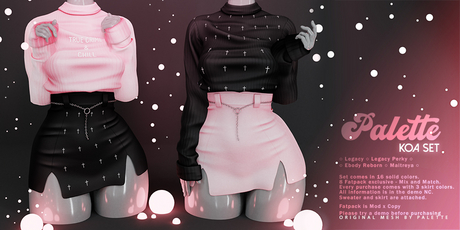 Second Life Marketplace - Palette - Koa Set [Fatpack]