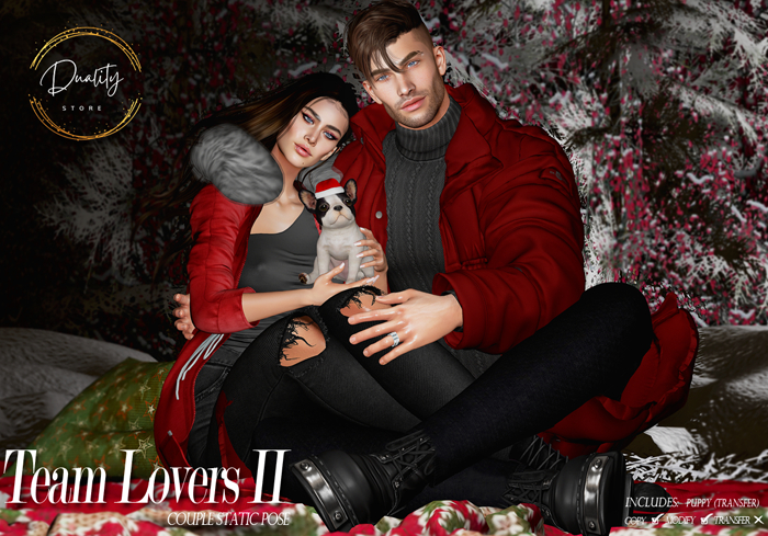 Second Life Marketplace - [DSt] Lovers Team II - Couple Pose w/props