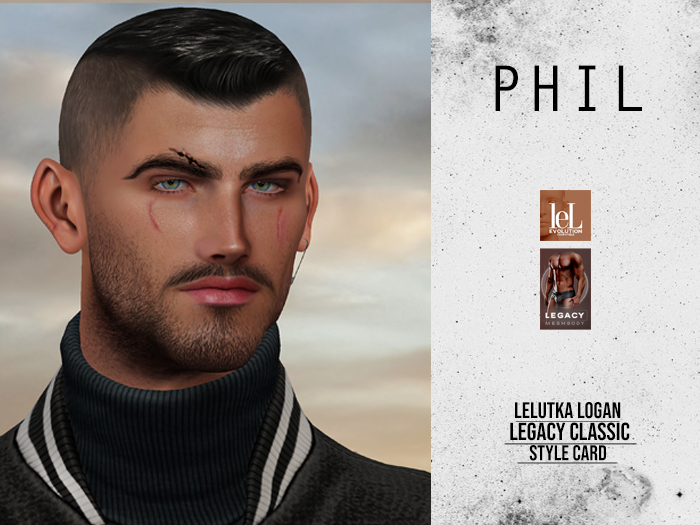 Second Life Marketplace - Phill Shape - Lelutka Logan 3.1 Evox