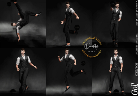 Second Life Marketplace - [DSt] GOL! - Static Pose w/soccer ball