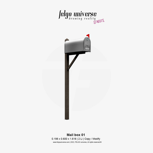 Second Life Marketplace - FELGO Universe // Mailbox 01