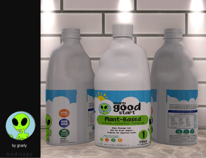 Second Life Marketplace - G/\/ARLY:: Liquid Baby Formula - Plant-Based