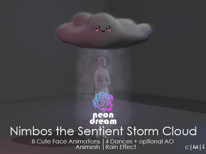 Second Life Marketplace - .:: neon dream ::. Nimbos the Sentient Storm ...