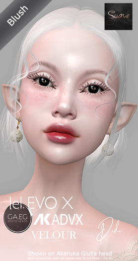Second Life Marketplace - *{Suave}* Skin Didi Lel Evox "Blush" BOX