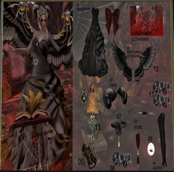 Second Life Marketplace - ::SELLEN:: 02 KS BENTO WINGS ULTRARARE