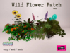 Second Life Marketplace - *uC* Wild Flower Patch Garden Decor copy / mod