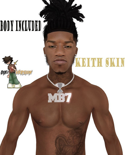 Second Life Marketplace - /DV/ Keith Skin