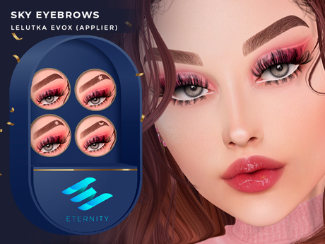 Second Life Marketplace - ETERNITY - SKY EYEBROWS LELUTKA EVOX