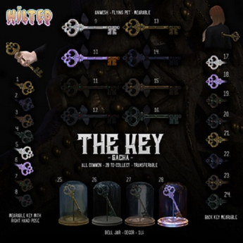 Second Life Marketplace - HILTED - The Key Gacha - Holding Key - 8 (Add Me)