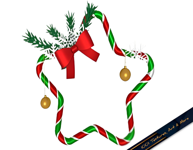 Second Life Marketplace - Christmas Star Alpha Texture - Full Perm