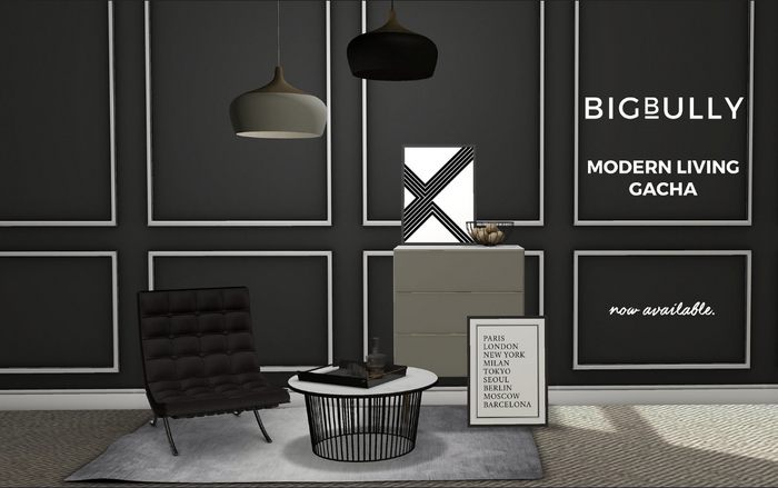 Second Life Marketplace - BIGBULLY Modern Living Gacha - Marble Coffee ...