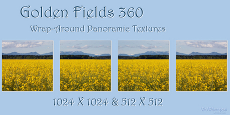 Second Life Marketplace - WoWScapes Golden Fields 360